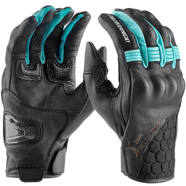 StarField Knight Goat Skin Retro Motorcycle Gloves – Pride Armour